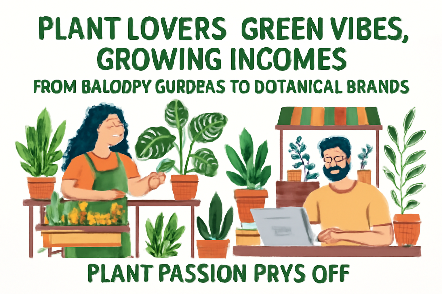 Plant Lovers: Green Vibes, Growing Incomes From Balcony Gardens to ...